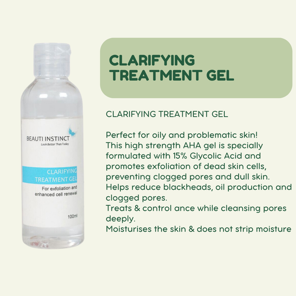 CLARIFYING TREATMENT GEL – Beauti Instinct