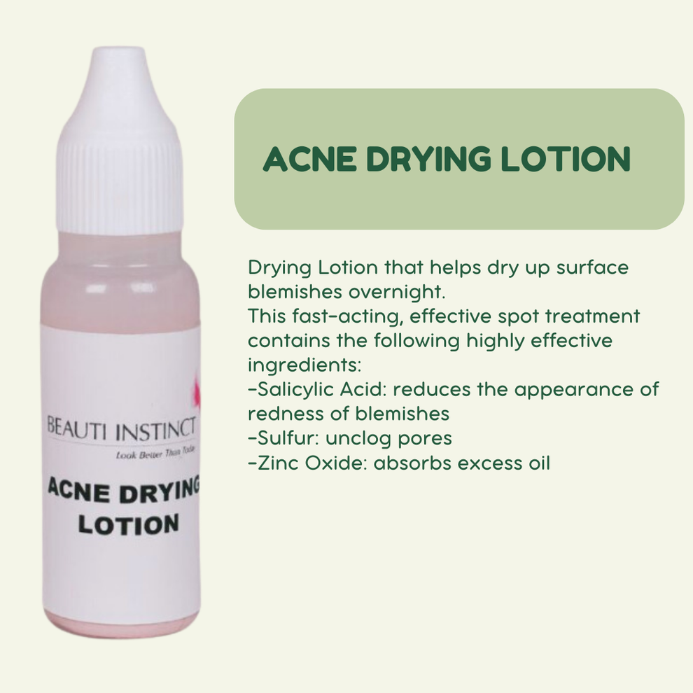 ACNE DRYING LOTION – Beauti Instinct